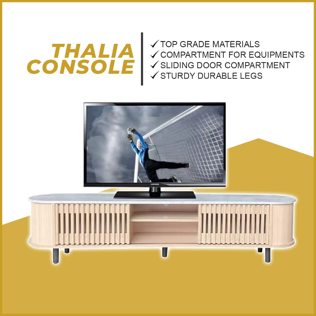 Thalia Series 2 Premium TV Console with Compartment/Drawer Storage ...