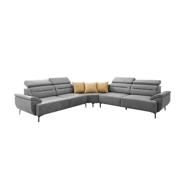 Randi Series Corner Sofa Pocket Spring Sofa in 47 Colour - w/ PetFrien ...