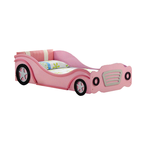Marc Series Car Shaped Bed For Kids Pink | Furnituremart.sg