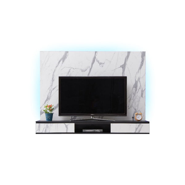 Dew Series Living Room TV Console with LED Backlight in 7 Design ...